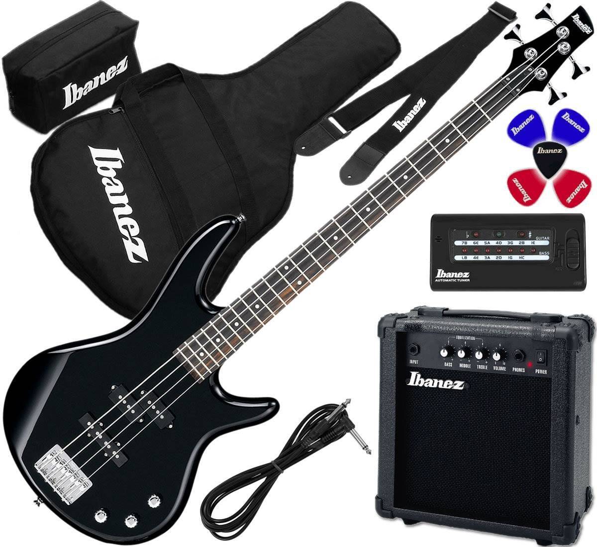 IBANEZ BAS KITARA GSR190JU-BK SET | Hartman glasbena spletna trgovina