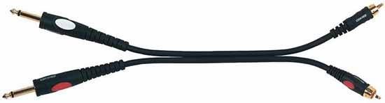 KABEL ADAPTERSKI DH630 2X6,3MP-2RCA(M) | Hartman glasbena spletna trgovina