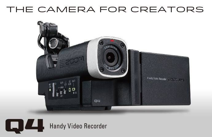 ZOOM Q4 HANDY HD AUDIO VIDEO RECORDER | Hartman glasbena spletna trgovina