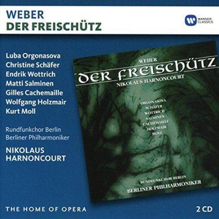 WEBER:DER FREISCHUTZ/ORGONASOVA/SCHAFER/HARNONCOURT 2CD | Hartman glasbena spletna trgovina