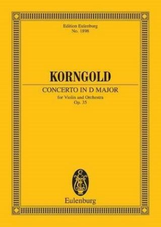KORNGOLD:VIOLIN CONCERTO OP.35 STUDY SCORE | Hartman glasbena spletna trgovina