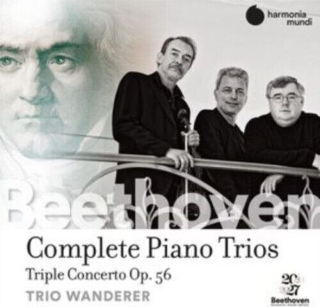 BEETHOVEN:COMPLETE PIANO TRIOS/TRIPLE CONCERTO OP.56/TRIO WANDERER 5CD | Hartman glasbena ...