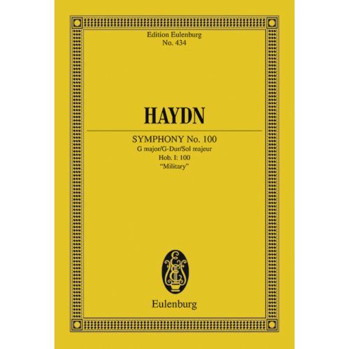 HAYDN:SYMPHONY NO.100 G-DUR "MILITARY" STUDY SCORE | Hartman glasbena spletna trgovina